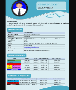 5 Contoh CV Pelaut yang Benar untuk Pemula Beserta Tipsnya