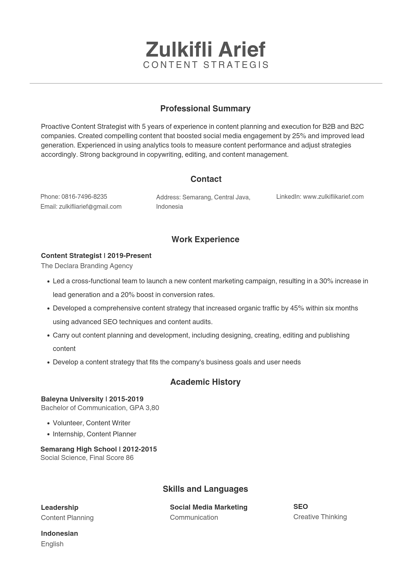 Cara Membuat CV ATS Friendly yang Mudah dan Praktis